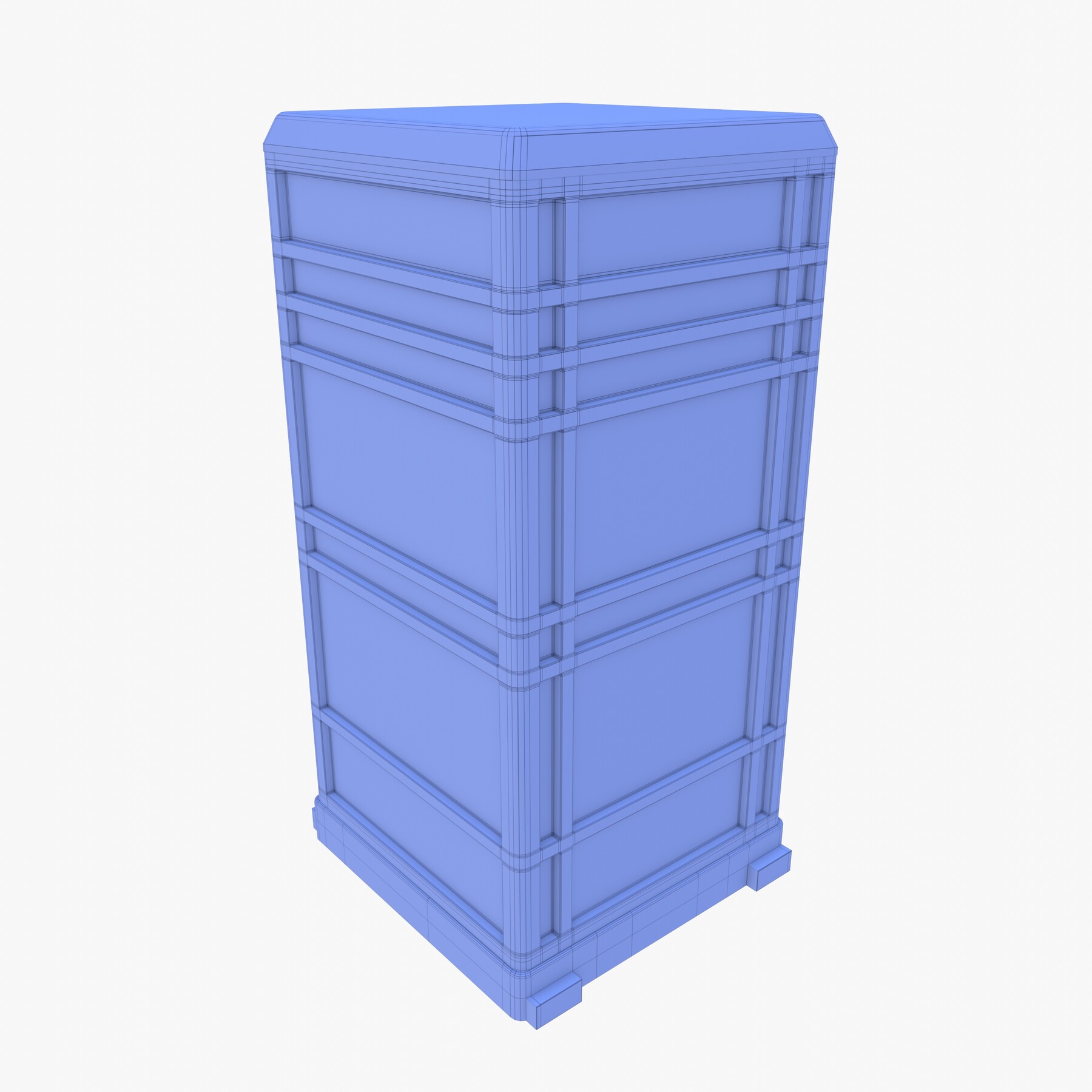 ArtStation - Portable toilet v2 | Game Assets