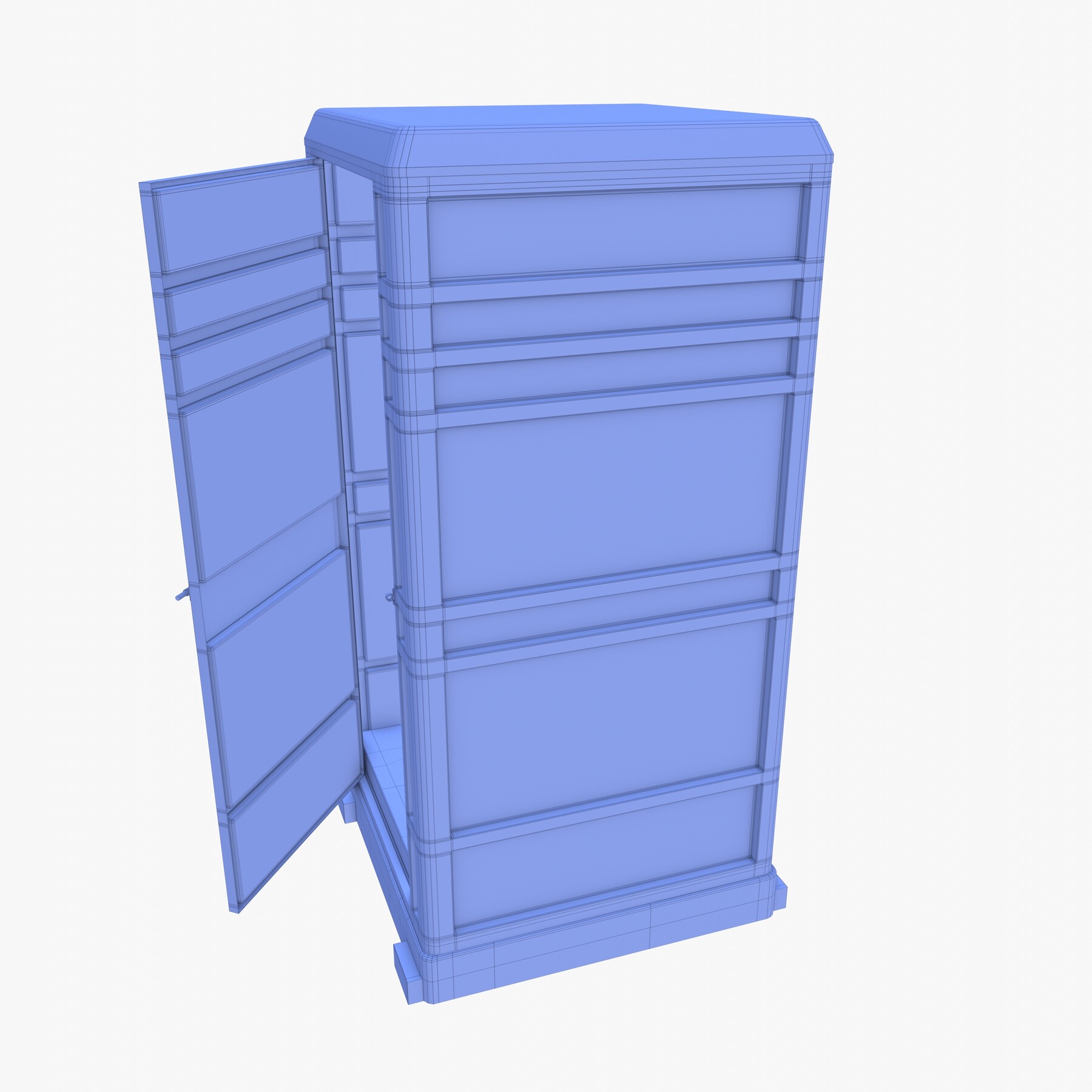 ArtStation - Portable toilet v3 | Game Assets