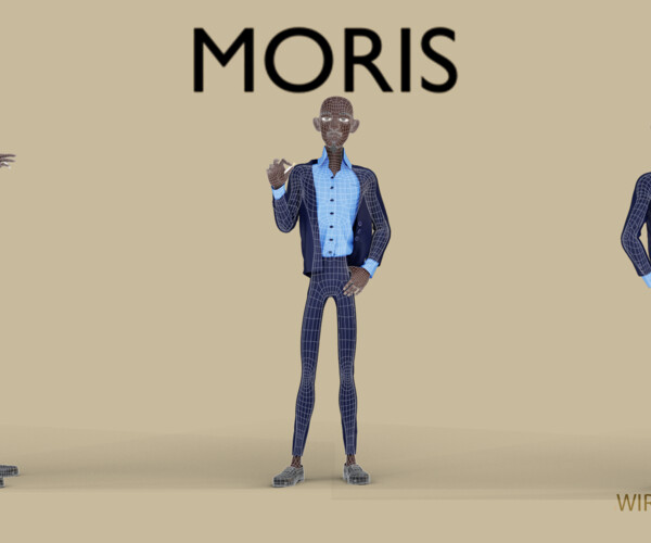 ArtStation - MORIS RIG MAYA VERSION | Game Assets
