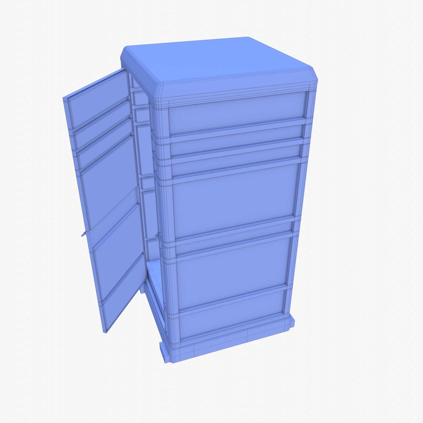 ArtStation - Portable toilet v4 | Game Assets