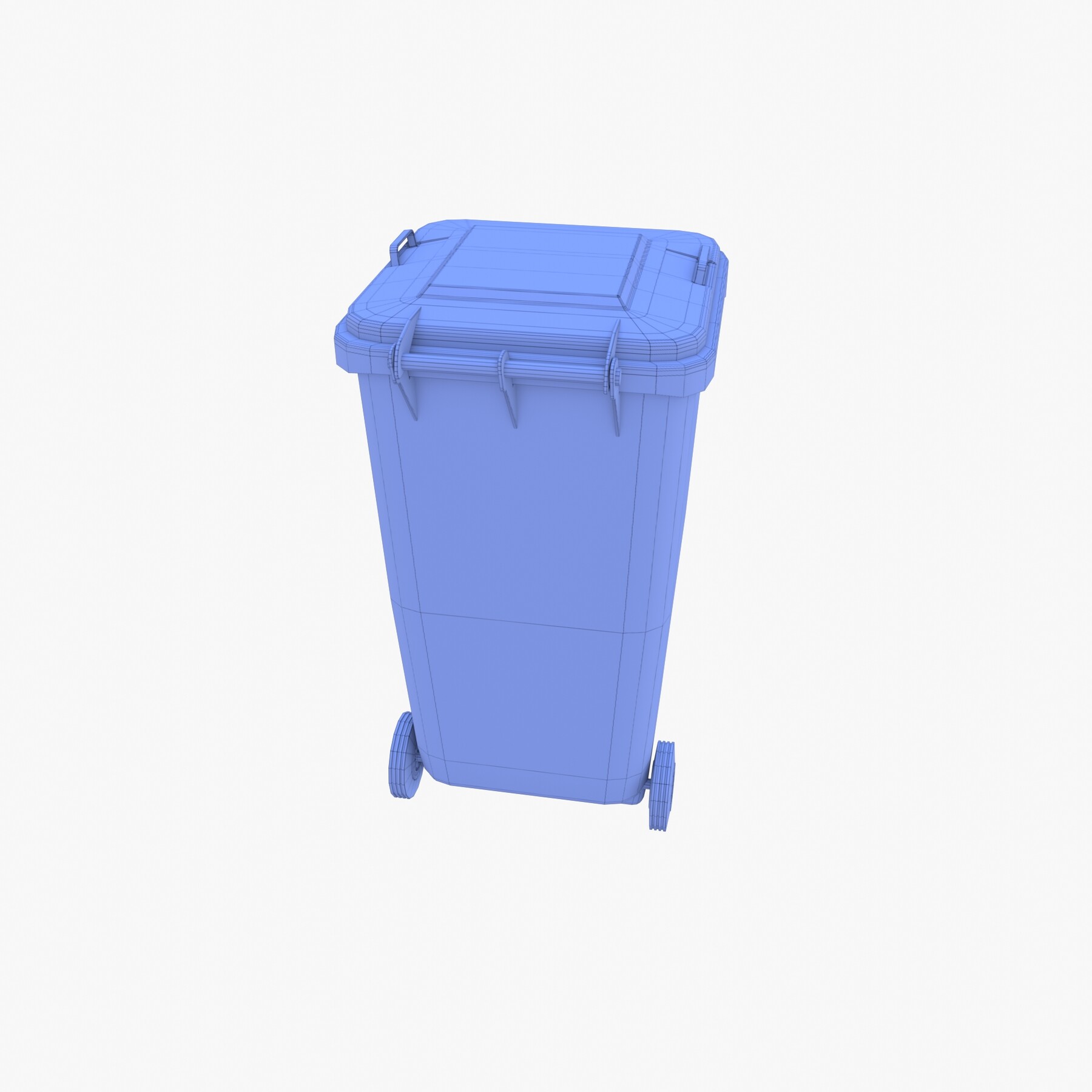 ArtStation - Trash can v13 | Game Assets