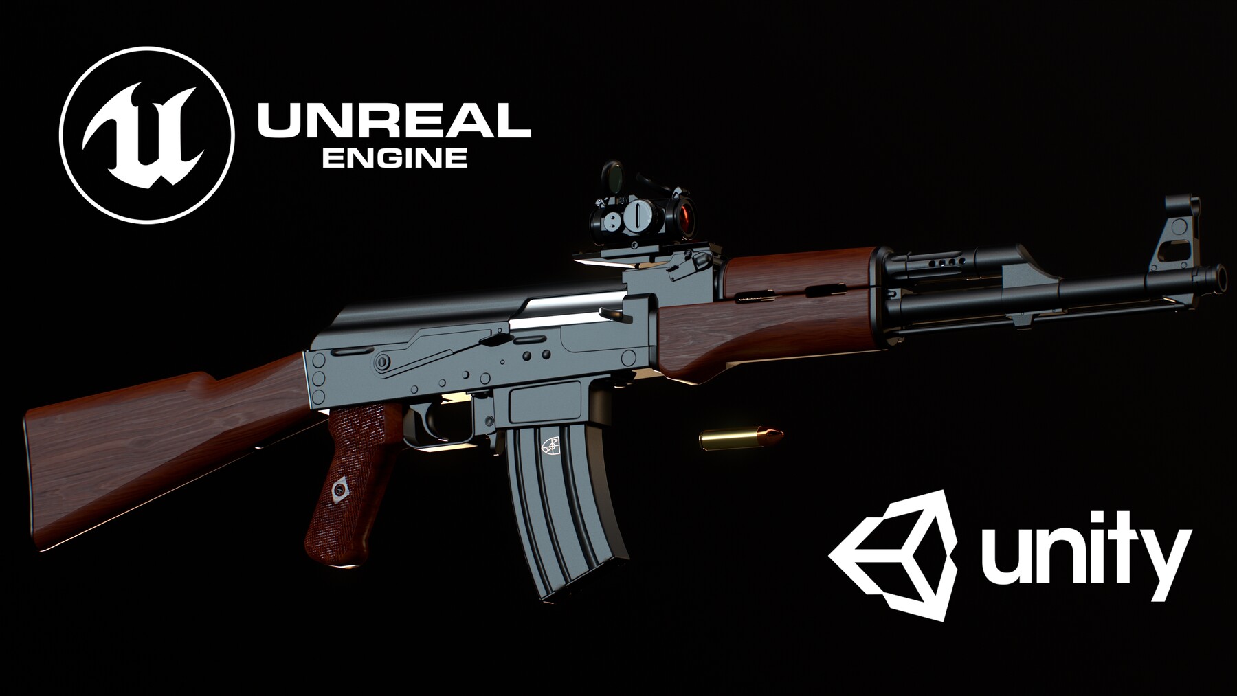 ArtStation - AK-50 | Game Assets