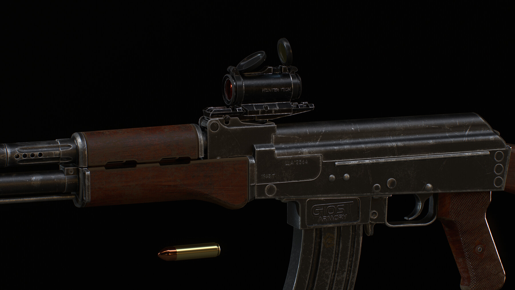 ArtStation - AK-50 | Game Assets