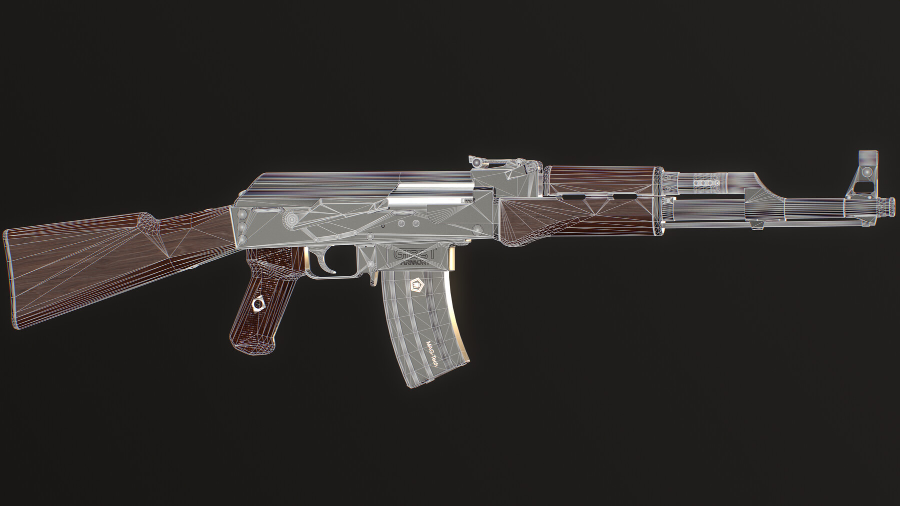 ArtStation - AK-50 | Game Assets