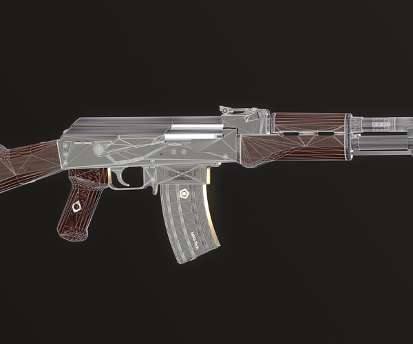 ArtStation - AK-50 | Game Assets