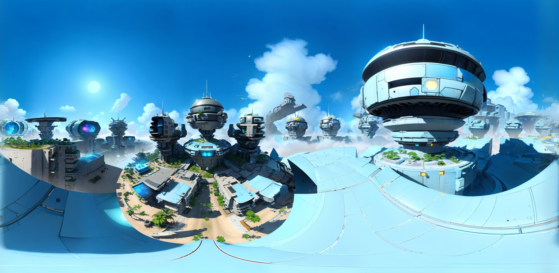 ArtStation - dreamlike 360 skybox blockadelabs collection | Artworks