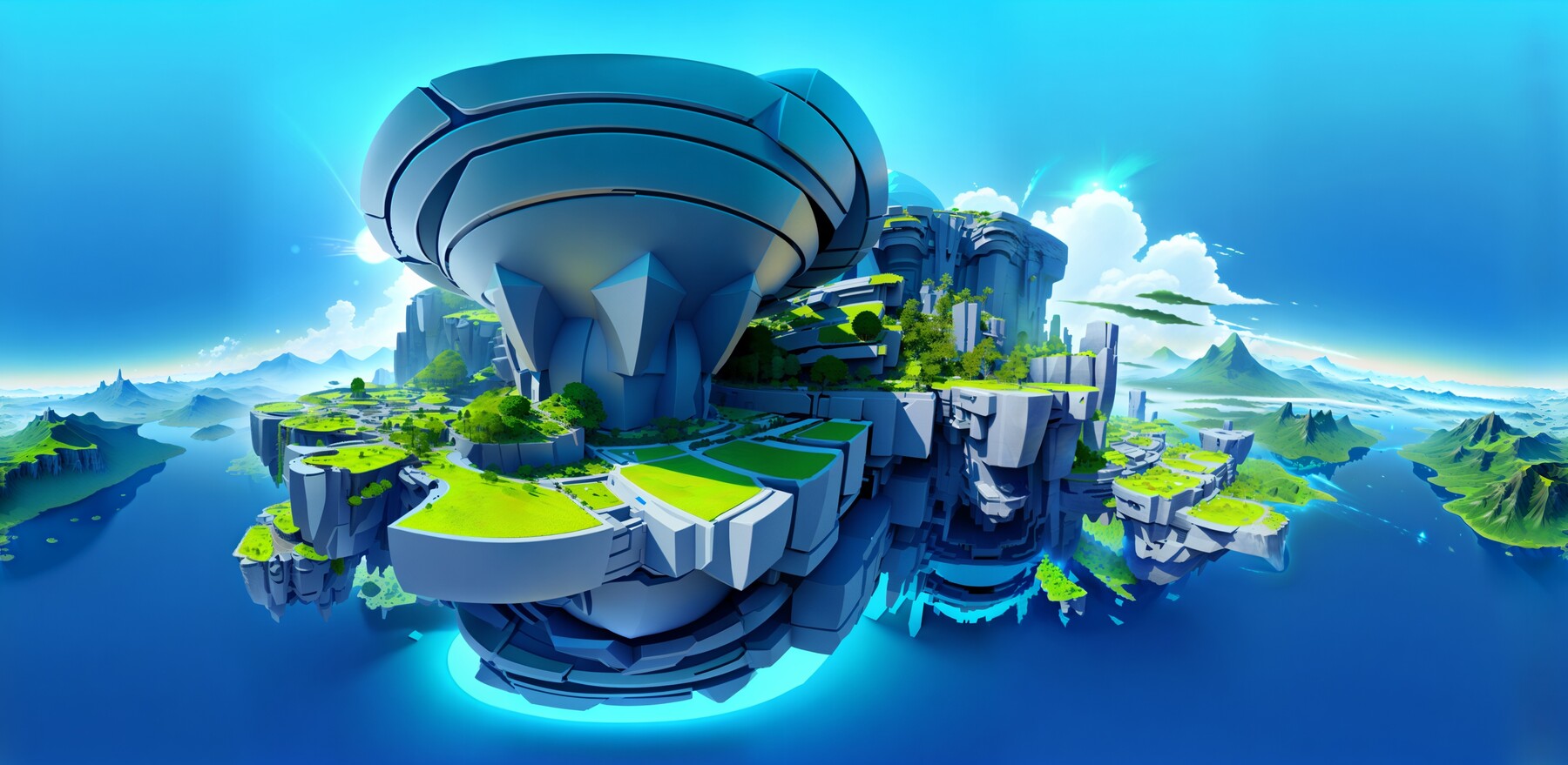 ArtStation - dreamlike 360 skybox blockadelabs collection | Artworks