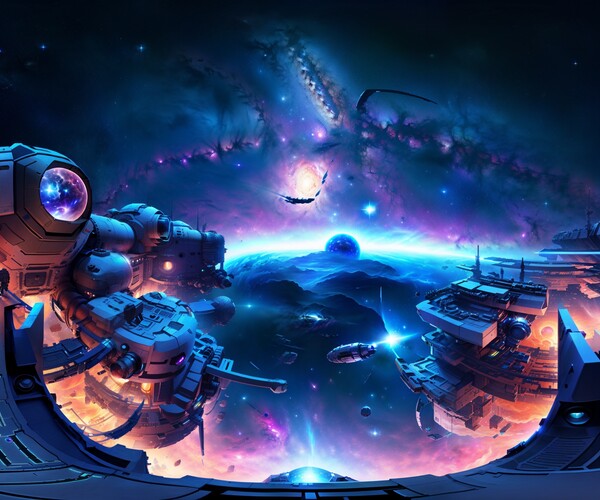 ArtStation - Nebula 630 skybox blockadelabs collection | Artworks