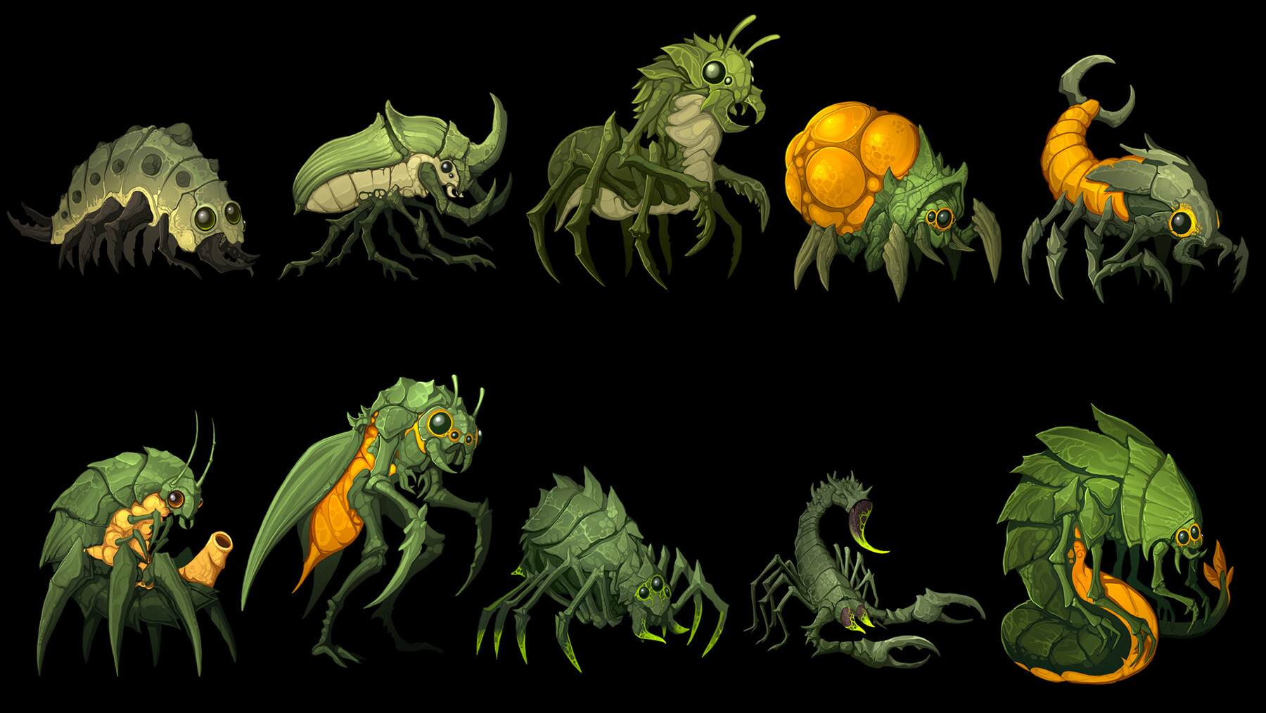 ArtStation - Fantasy Army Characters pack2 | Game Assets