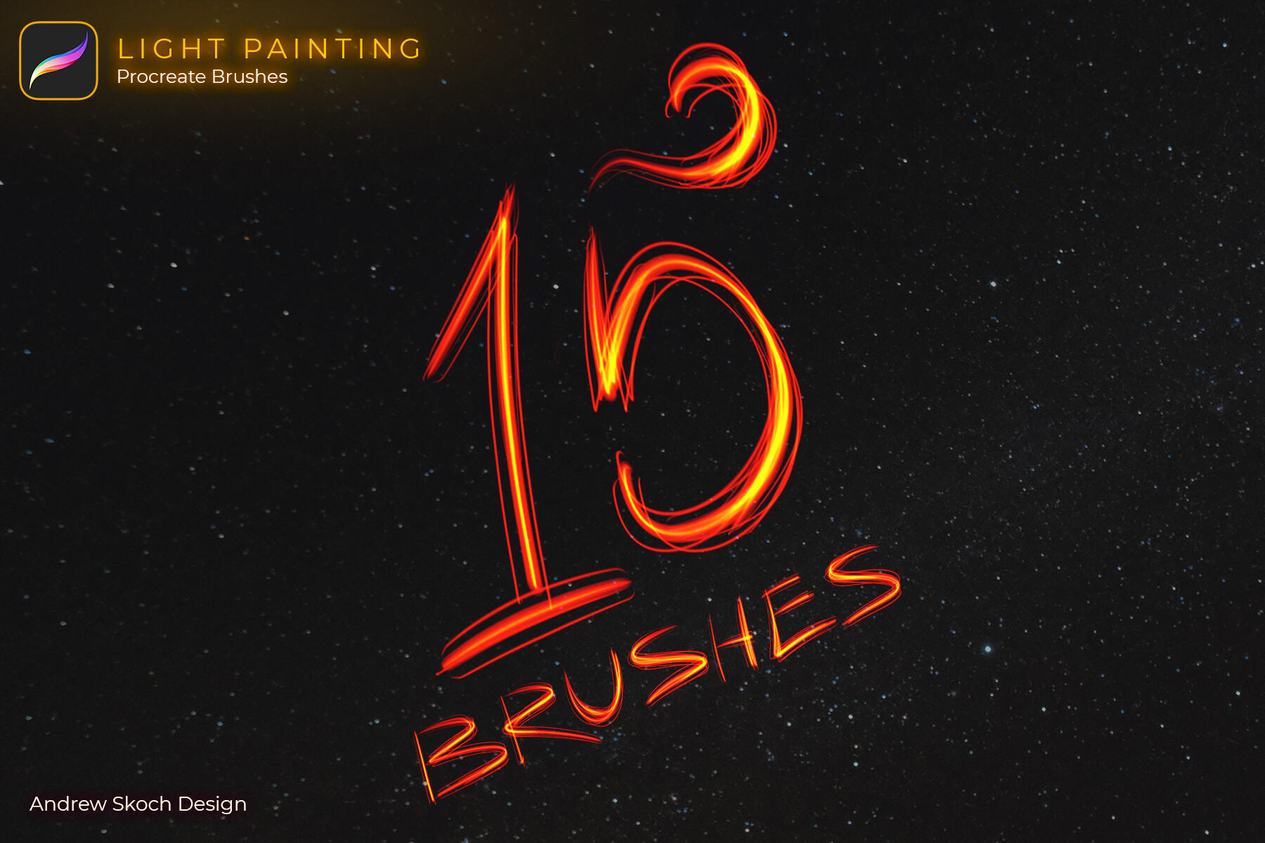 ArtStation - Light Painting Procreate Brushes | Brushes
