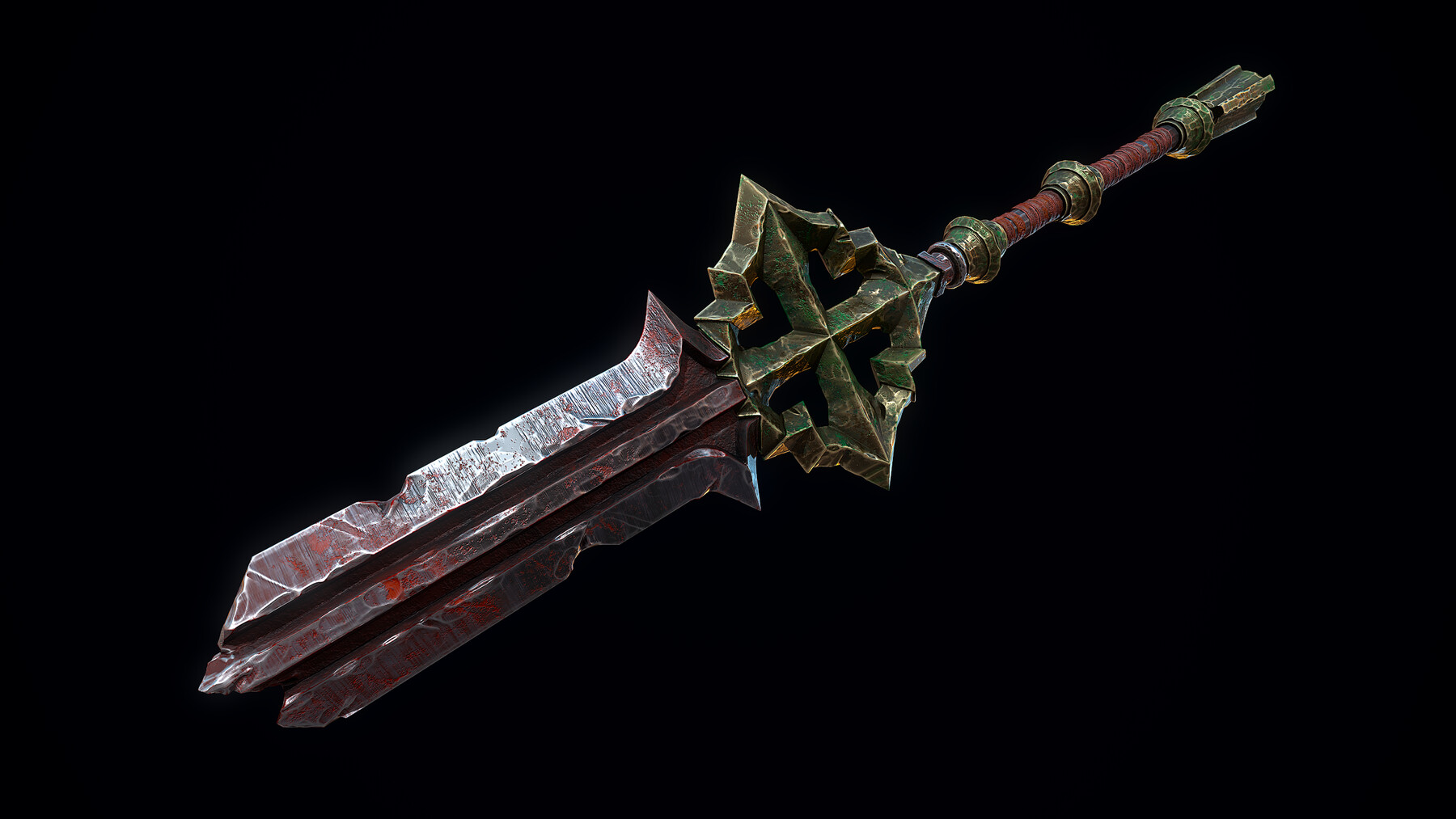 ArtStation - Broken Hero Sword | Game Assets