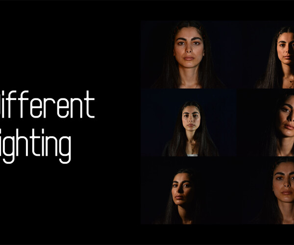 ArtStation - 100 - Female Portrait Lighting Reference for Artists ...