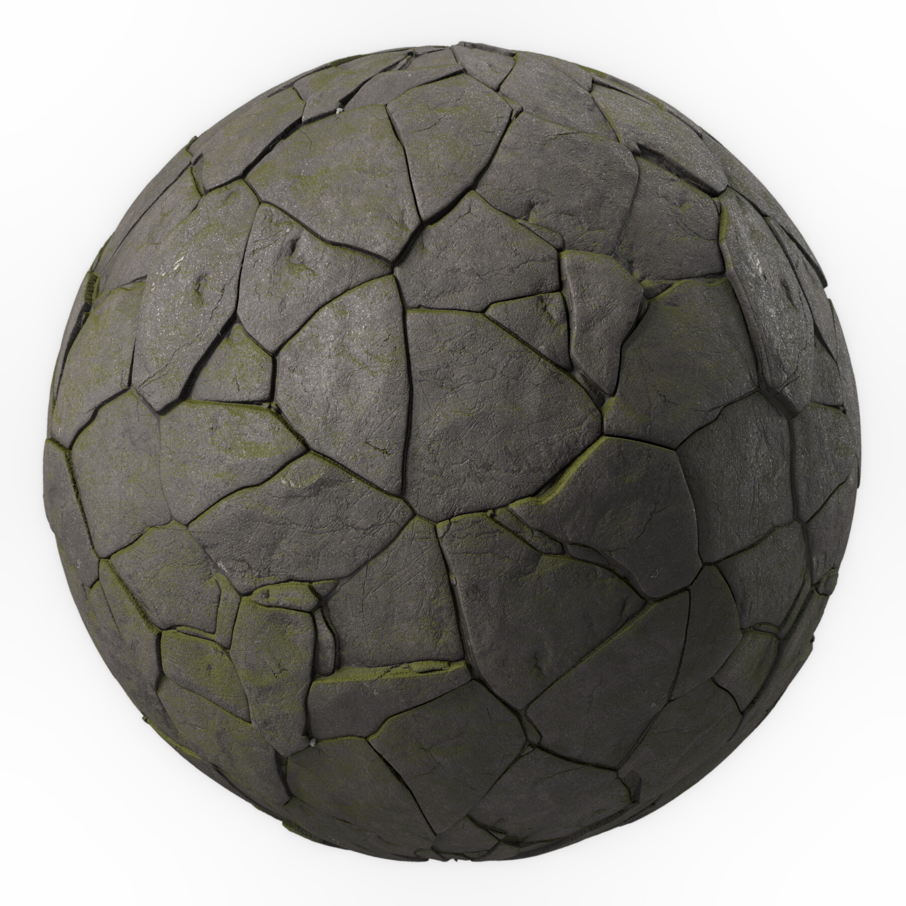 ArtStation - Stone Wall Materials 52- Stone By Moss|Sbsar Pbr 4k ...