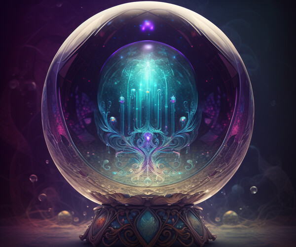 ArtStation - Orbuculum (Crystal Ball Image Pack) | Artworks