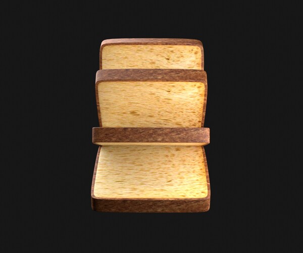 ArtStation - Bread 3D Model | Resources