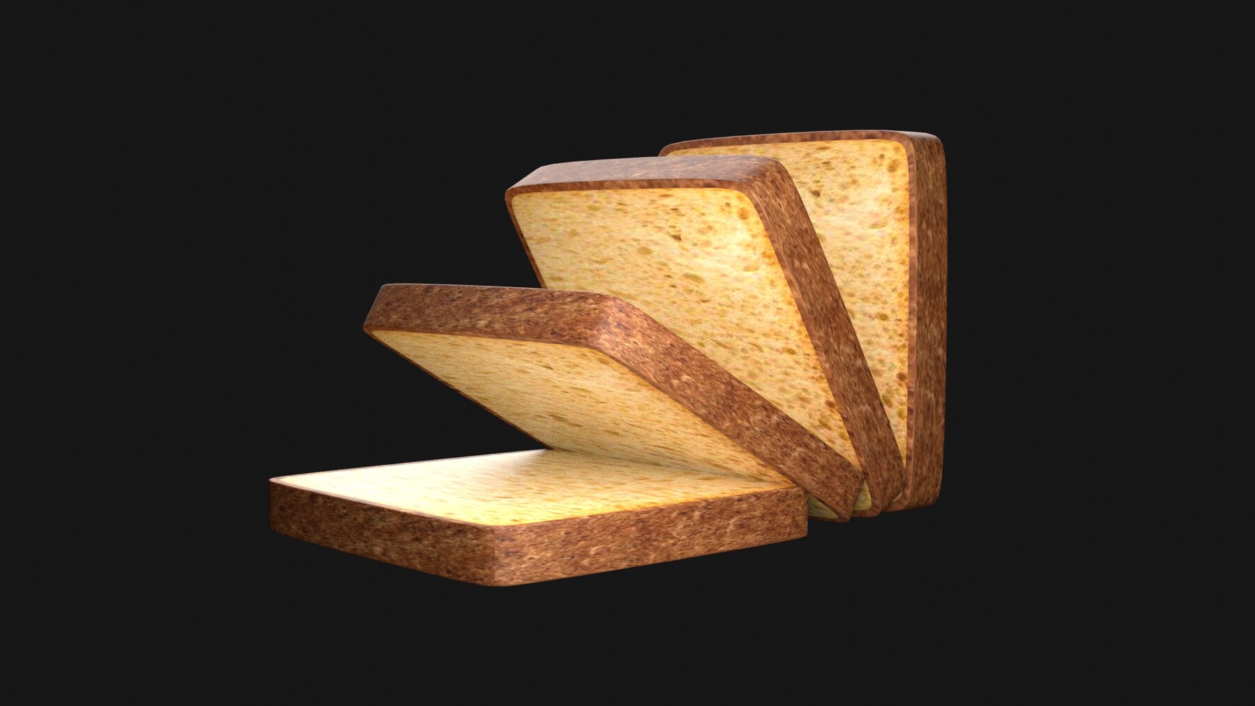 ArtStation - Bread 3D Model | Resources