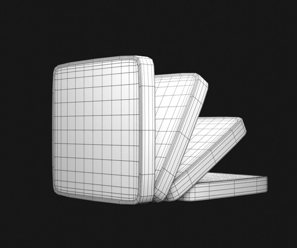 ArtStation - Bread 3D Model | Resources