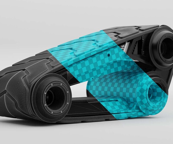 ArtStation - 5 Sci-Fi Track Kits | Resources