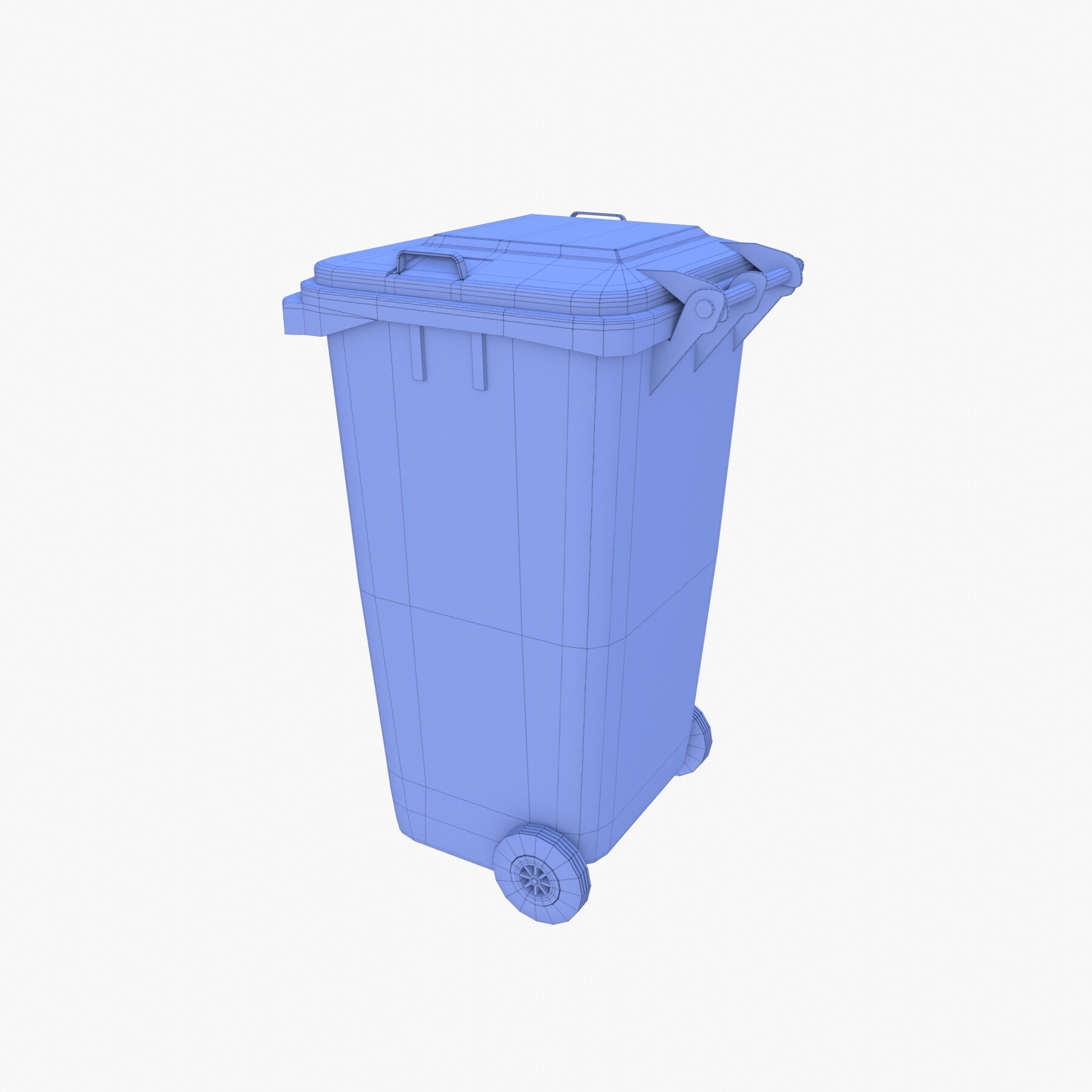 ArtStation - Trash can v14 | Game Assets