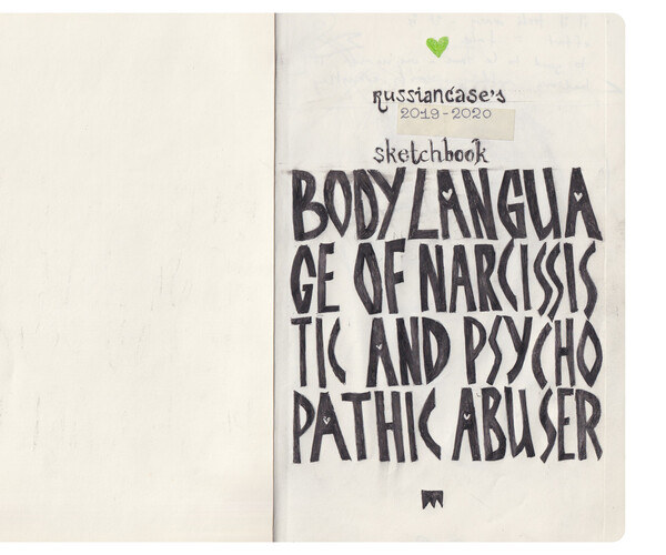 ArtStation - "Body Language Of Narcissistic And Psychopathic Abuser ...