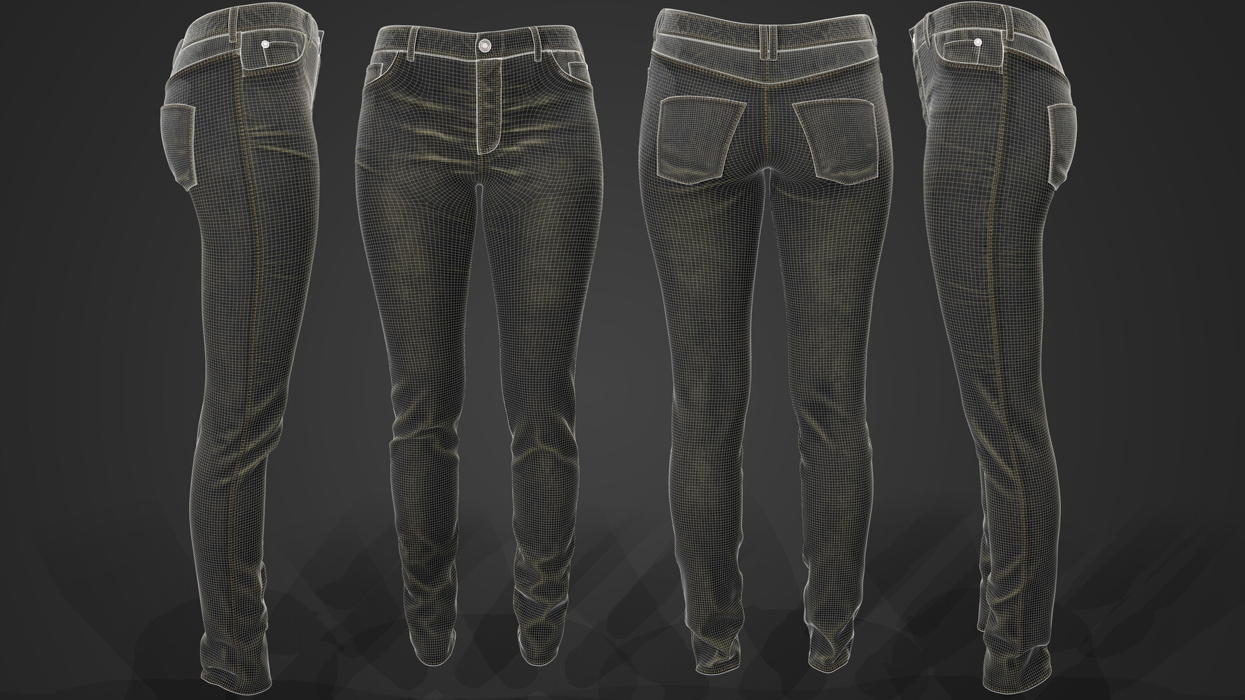 ArtStation - Tutorial Realistic Jean + MD / Clo3d + Project files ...