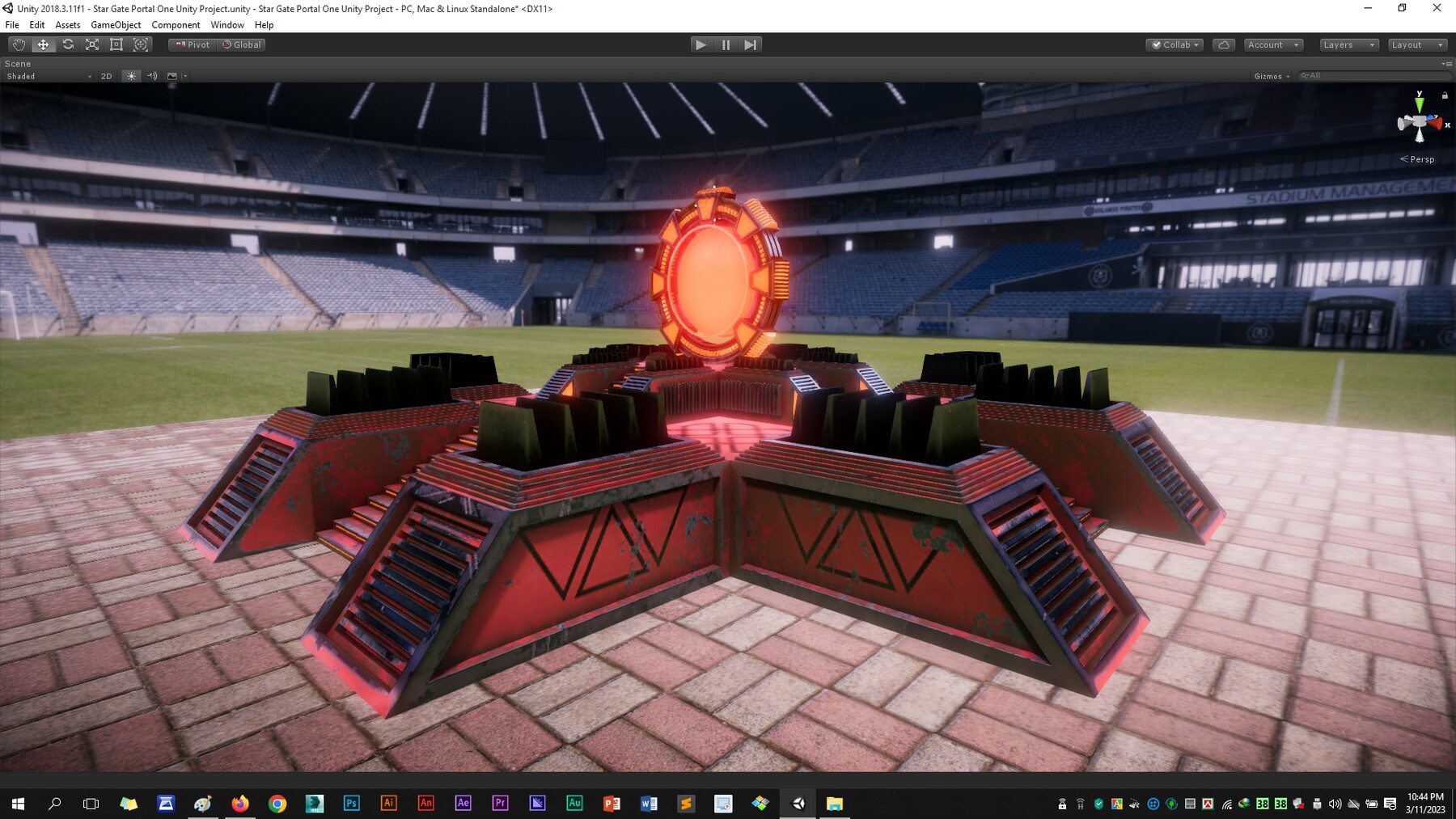 ArtStation - Star Gate Portal One | Game Assets