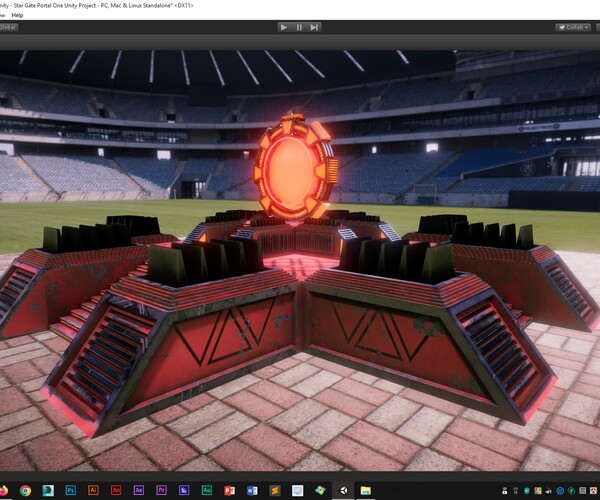 ArtStation - Star Gate Portal One | Game Assets
