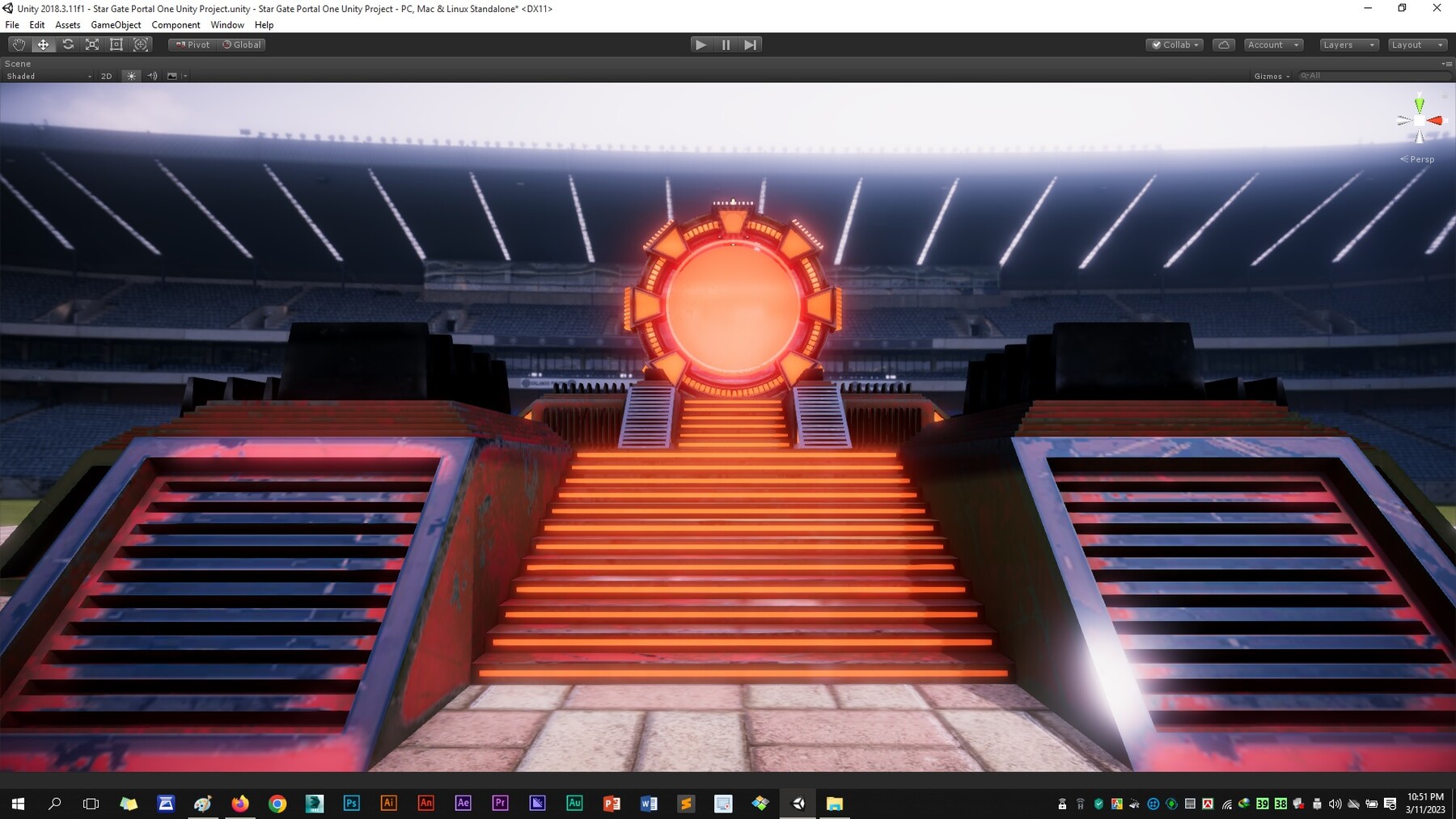ArtStation - Star Gate Portal One | Game Assets