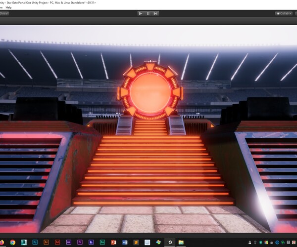 ArtStation - Star Gate Portal One | Game Assets