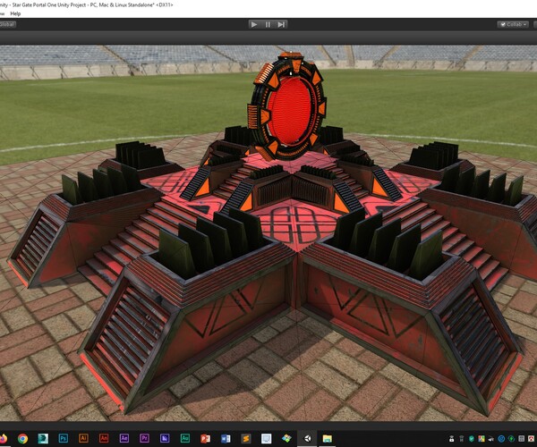 ArtStation - Star Gate Portal One | Game Assets