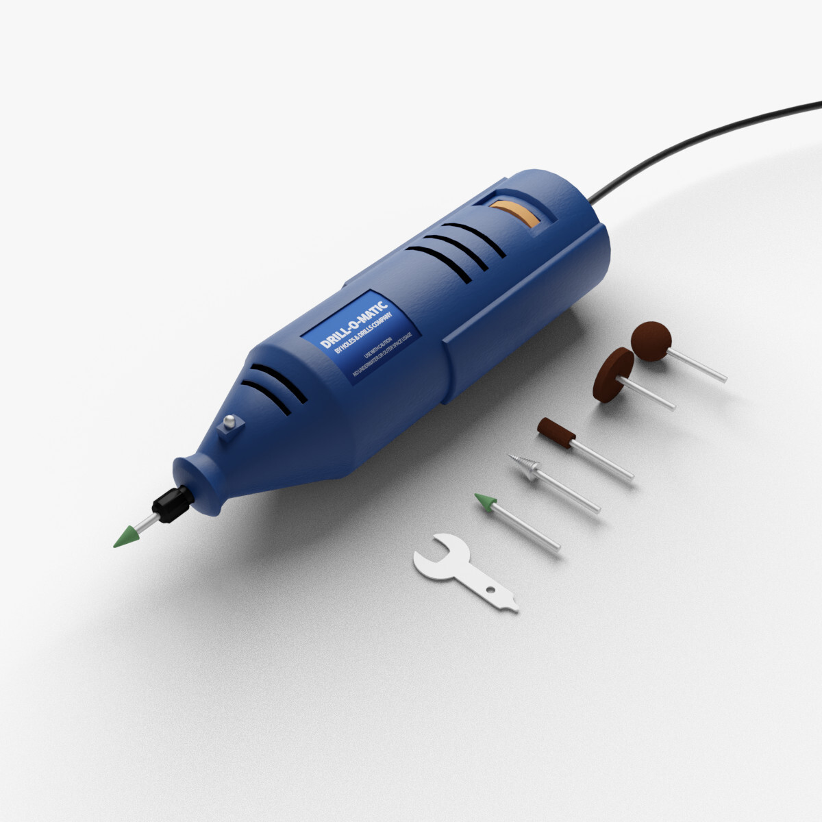 ArtStation - Mini-drill with accessories | Resources