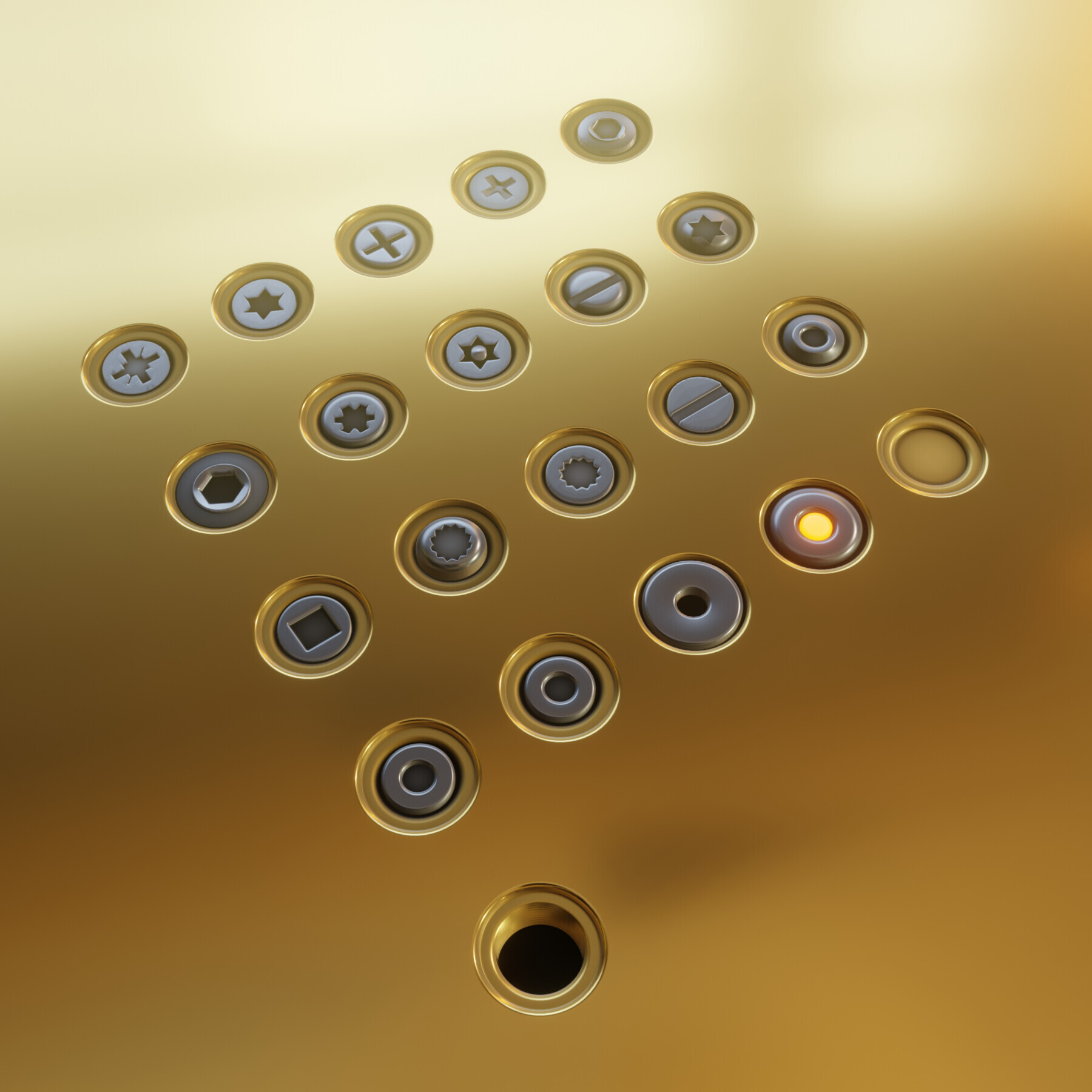 ArtStation - 21 screws DECALS pack VOL 01 | Resources