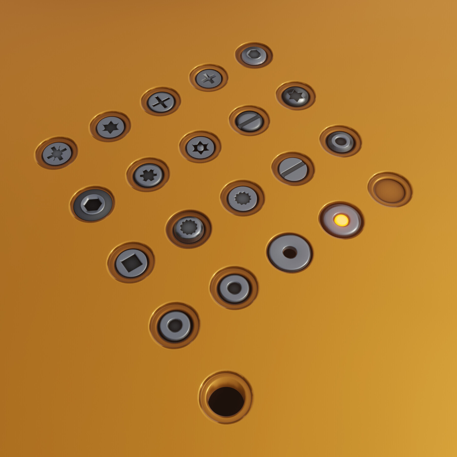 ArtStation - 21 screws DECALS pack VOL 01 | Resources