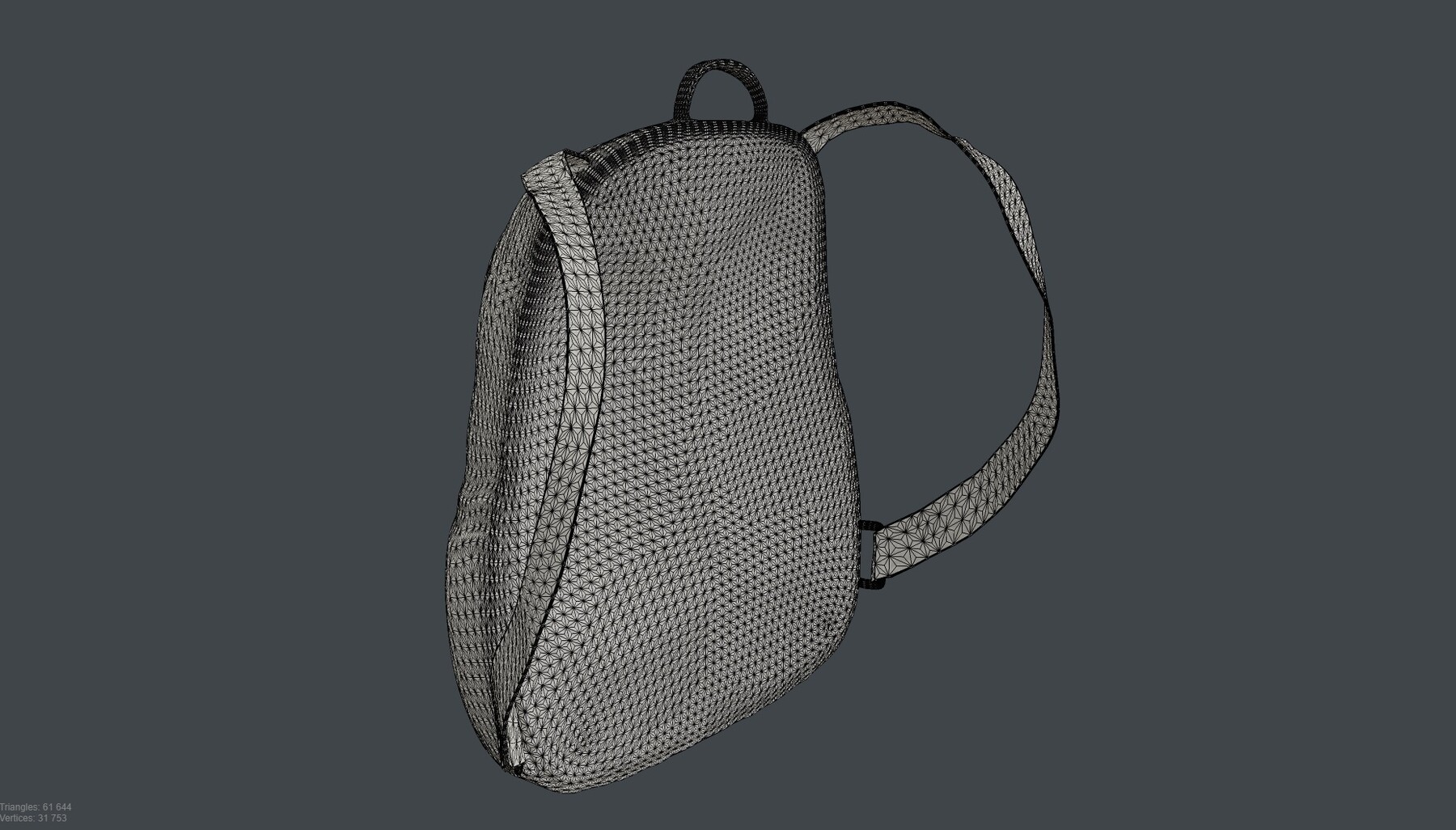 ArtStation - ADIDAS TRAINING SPORT BACKPACK Low-poly | Game Assets