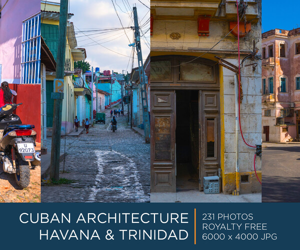 ArtStation - CUBAN ARCHITECTURE | PHOTOPACK | Resources