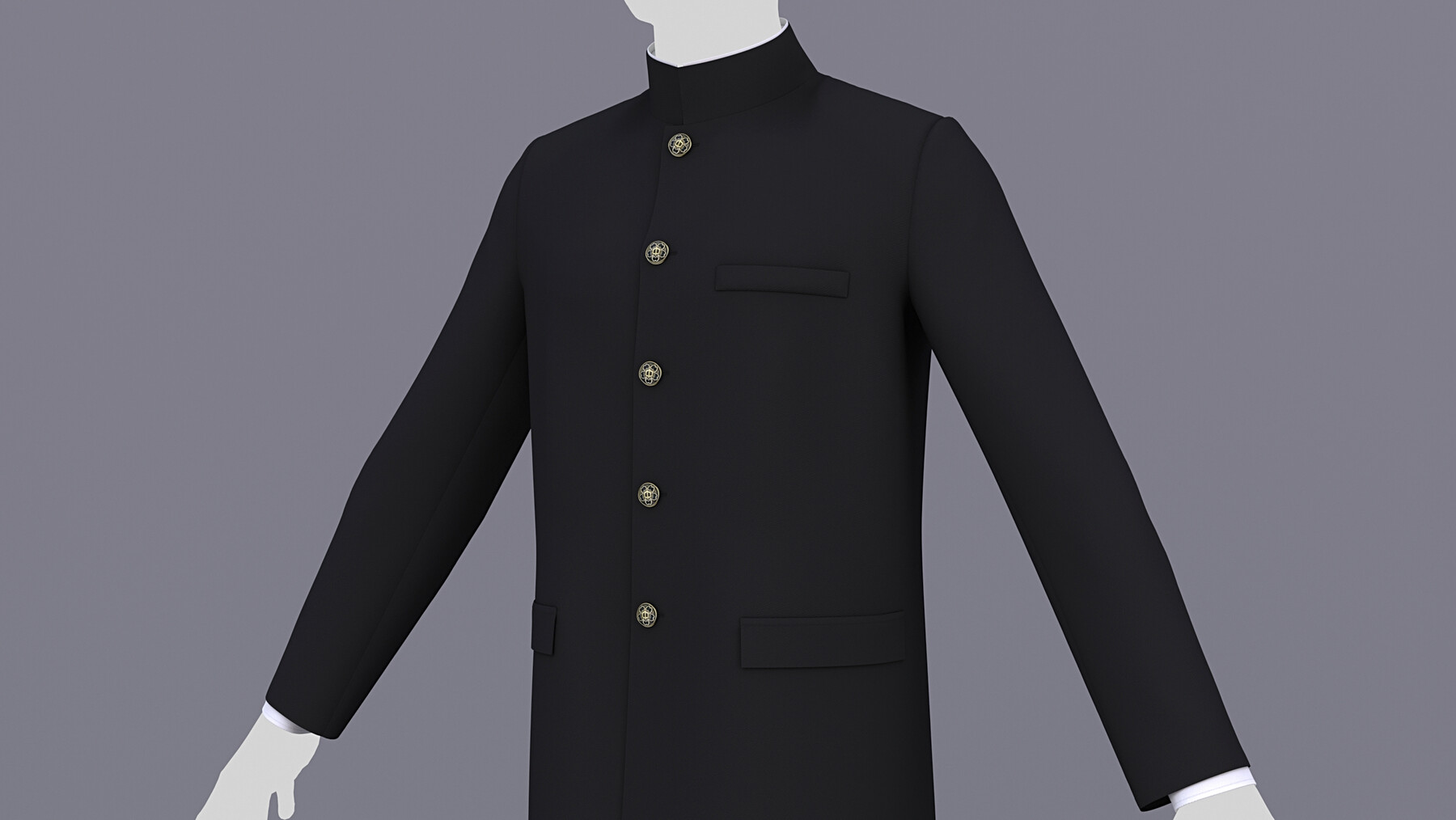 ArtStation - Japanese School Uniform (Male and Female) | Resources
