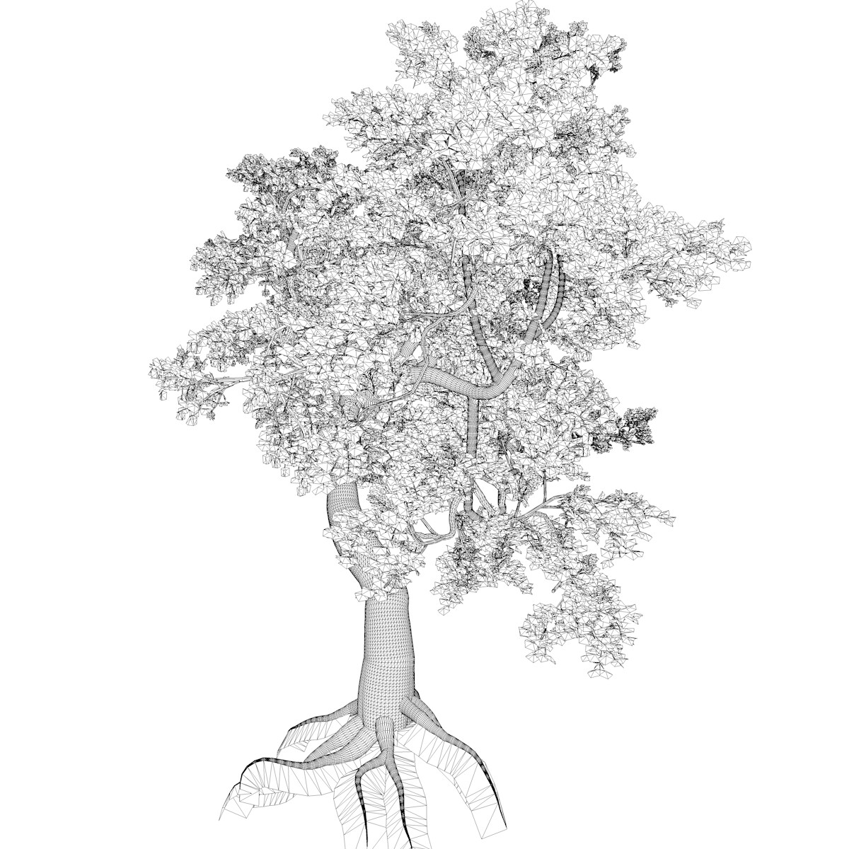 ArtStation - Japanese Maple Tree #09 - High Poly Tree (3D Model) | Game ...