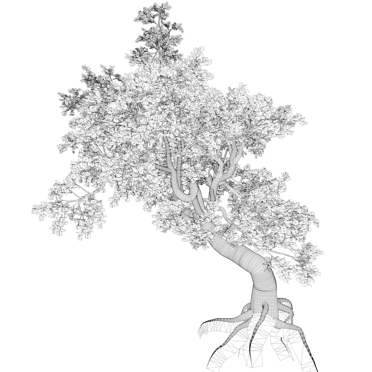 ArtStation - Japanese Maple Tree #06 - High Poly Tree (3D Model) | Game ...