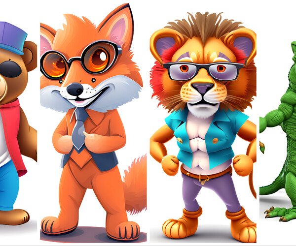 ArtStation - Swag Time: 100 Animal Illustrations Volume 2 | Artworks