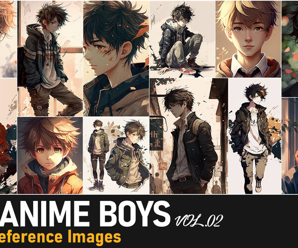 ArtStation - Anime Boys VOL.32|4K Reference Images | Artworks