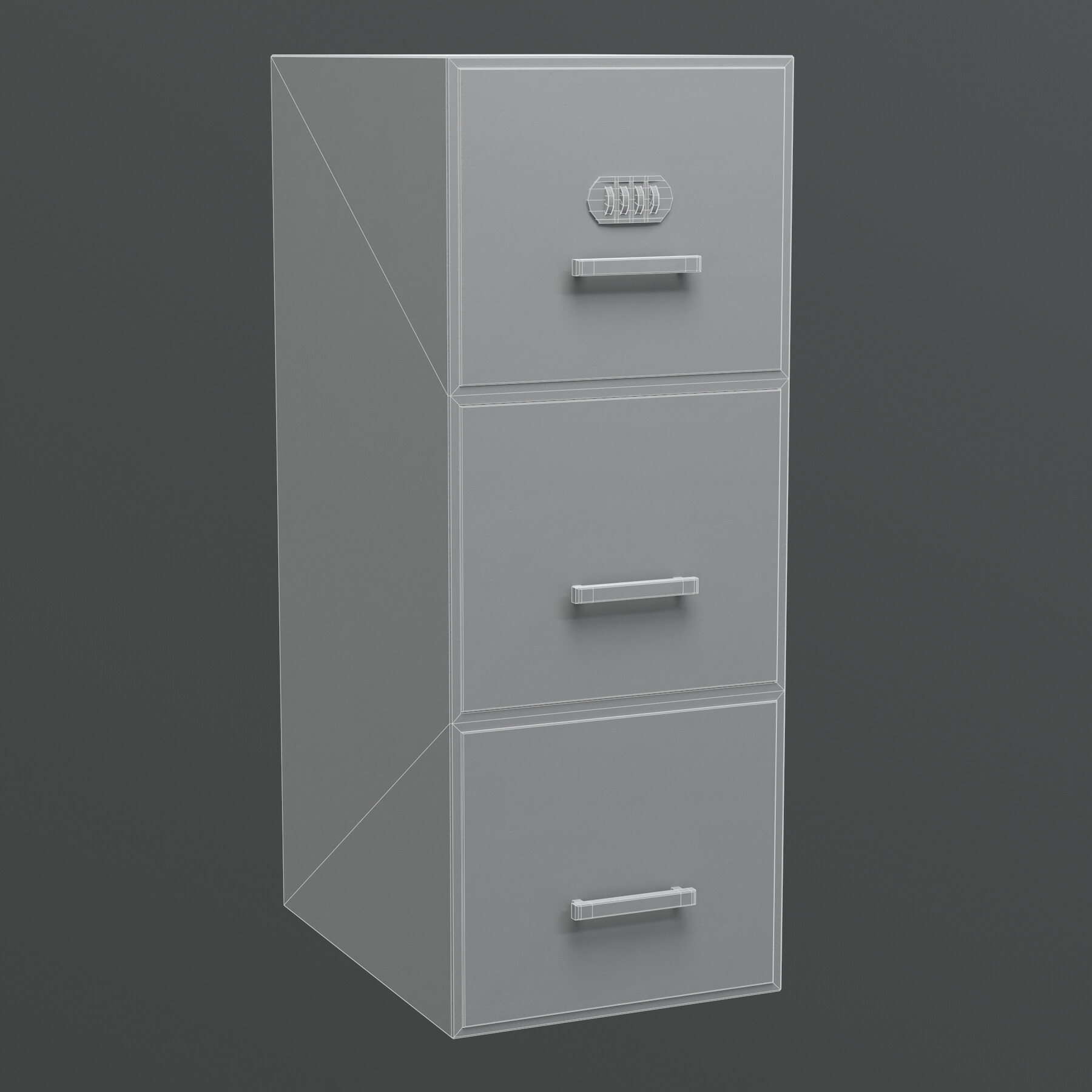 ArtStation - Low Poly Lockers | Game Assets