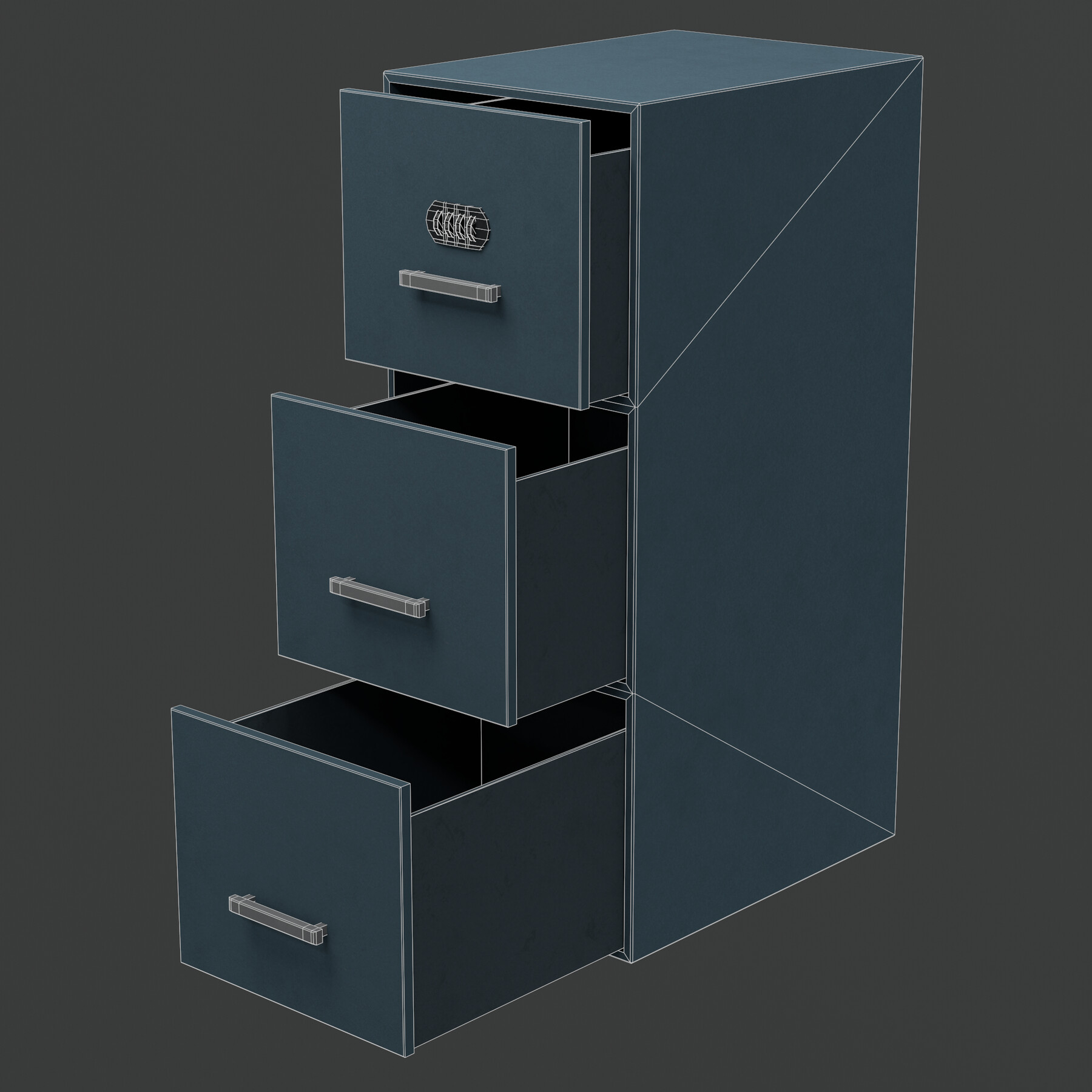 ArtStation - Low Poly Lockers | Game Assets