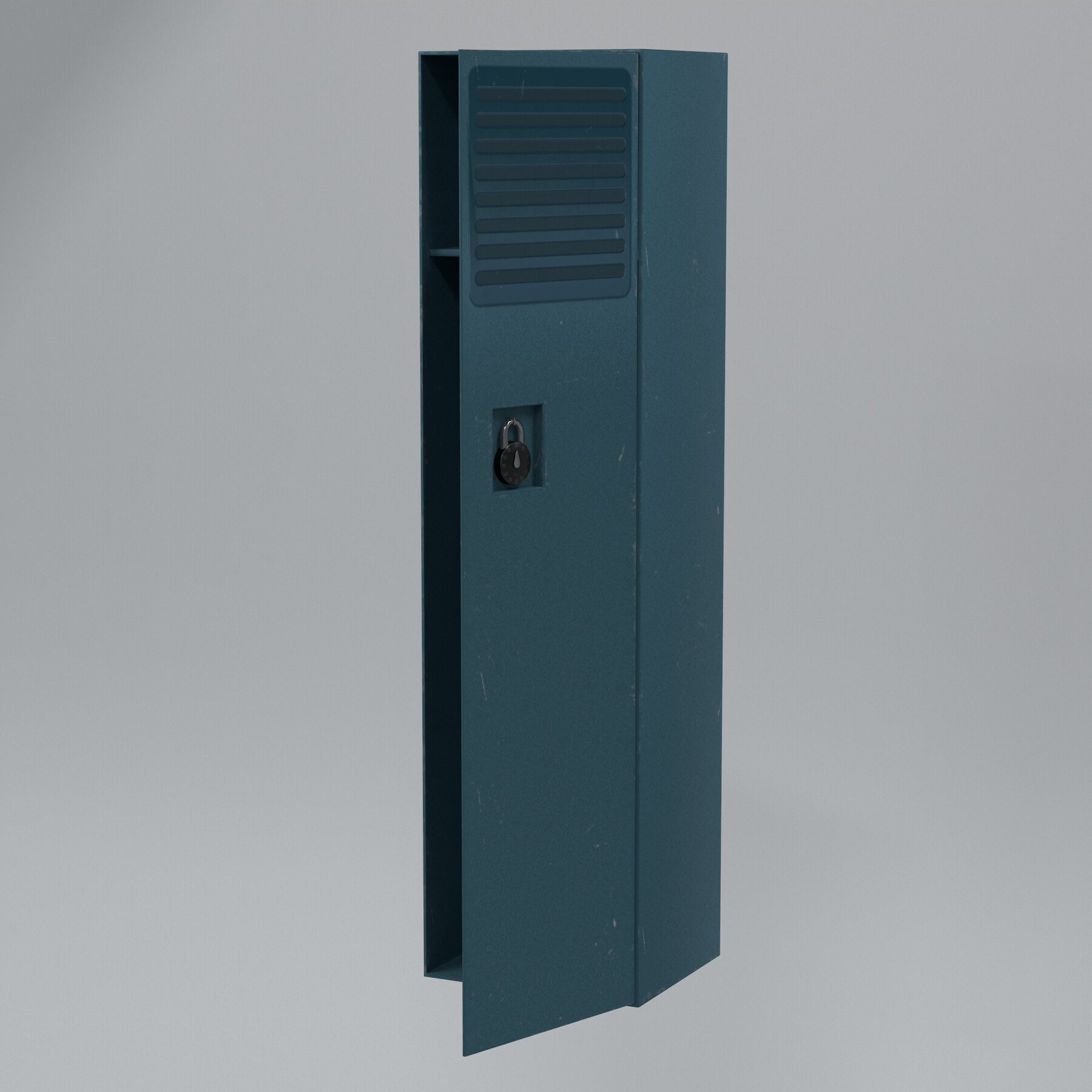 ArtStation - Low Poly Lockers | Game Assets