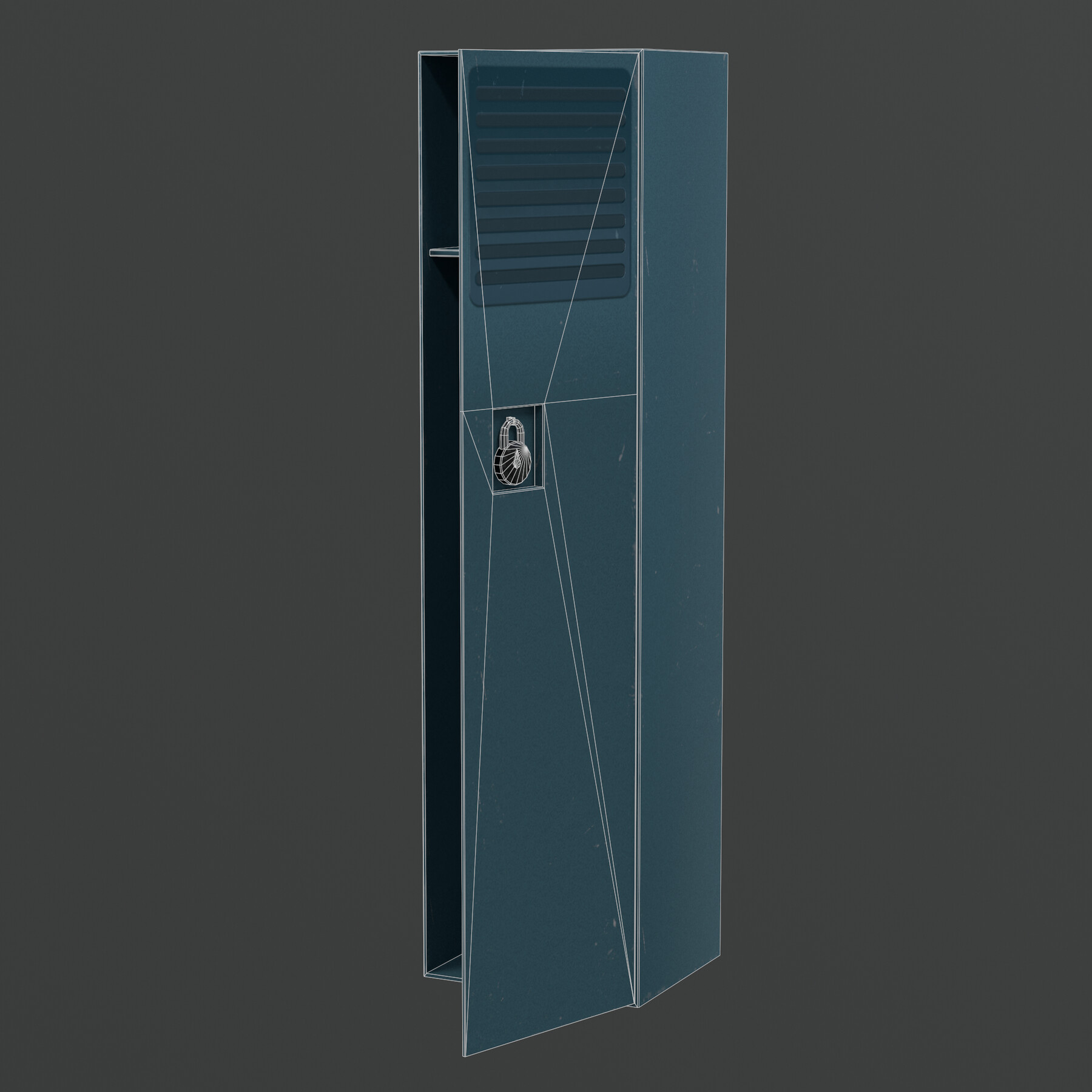 ArtStation - Low Poly Lockers | Game Assets