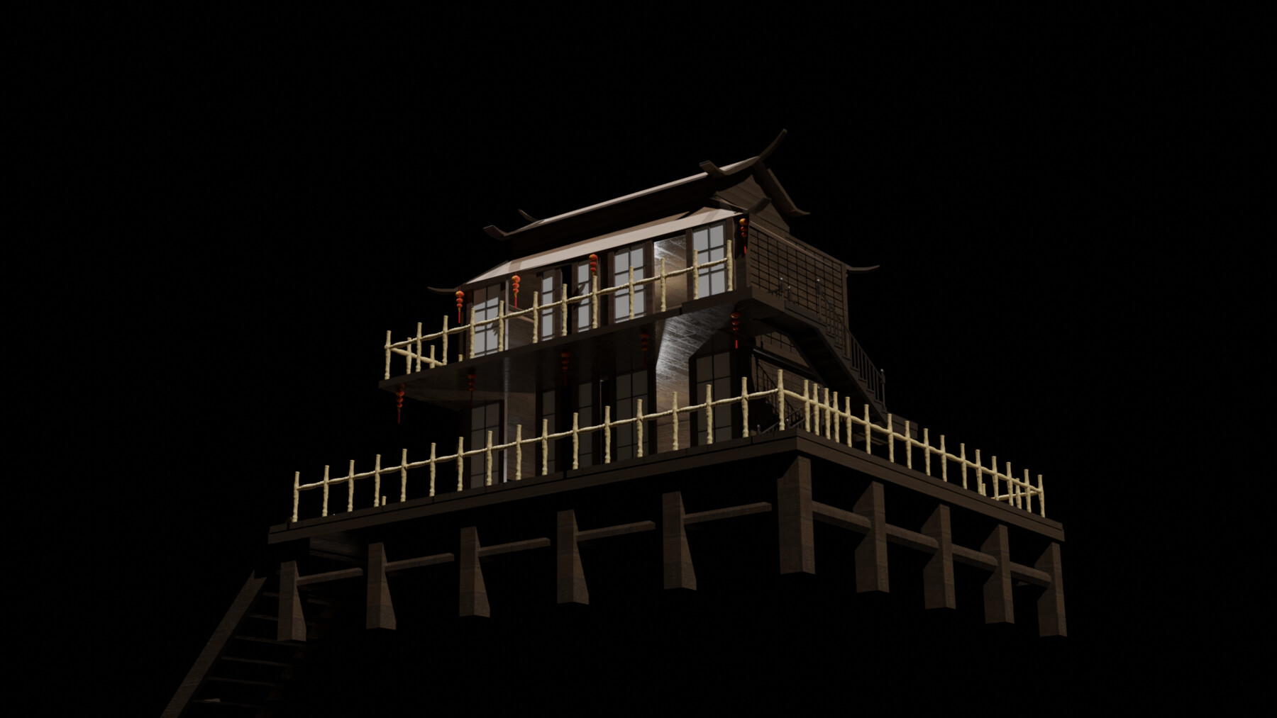 ArtStation - Chinese House 3 | Resources