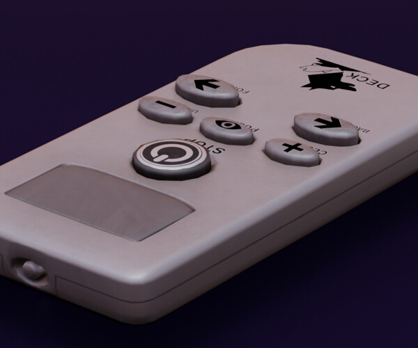ArtStation - Remote control 3d Model | Game Assets