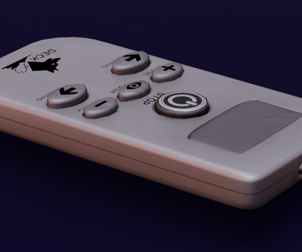 ArtStation - Remote control 3d Model | Game Assets