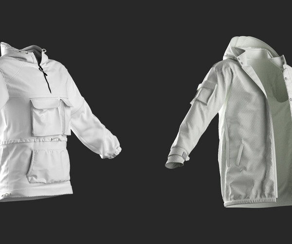 ArtStation - 3 in 1Basic Clothes Bundle ( 54 pieces ) - Marvelous / CLO ...