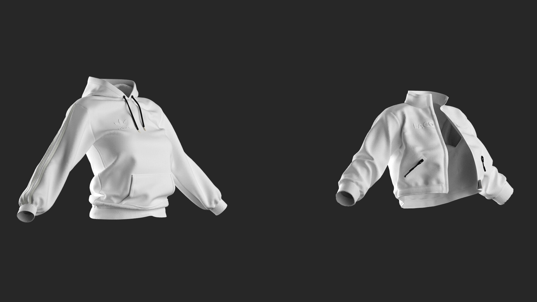 ArtStation - 3 in 1Basic Clothes Bundle ( 54 pieces ) - Marvelous / CLO ...