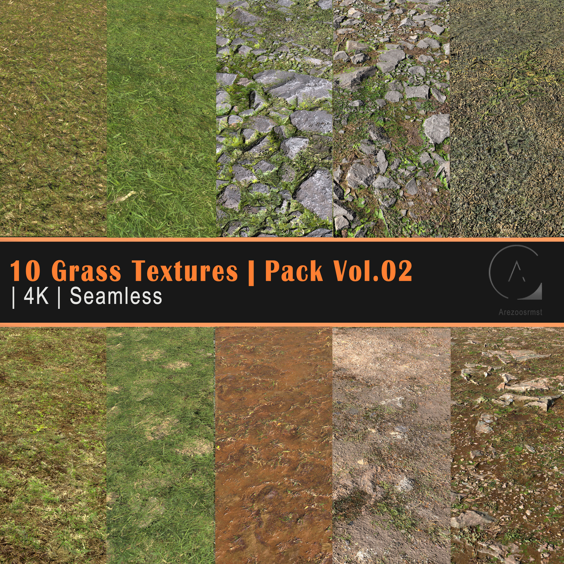 ArtStation - Grass texture pack vol2 Texture | Game Assets